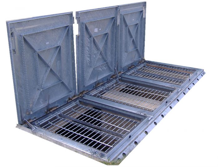 Solid Top Steel Covers - Castings Services