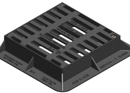 D400 Gully Grates - Made in the UK - HA104 Compliant - Heavy Duty