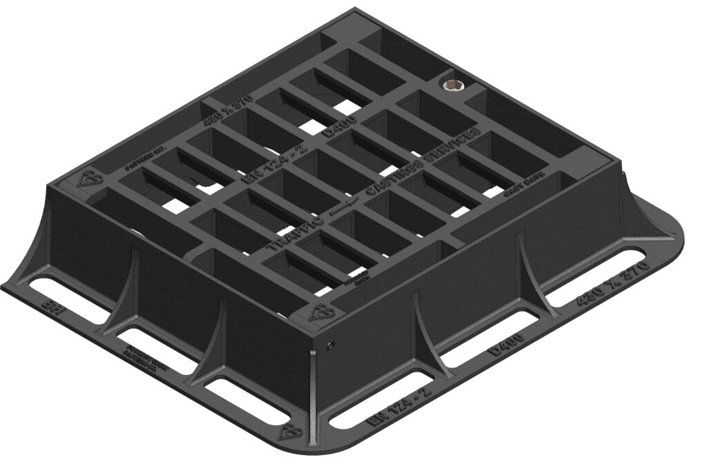 D400 Gully Grates - Made in the UK - HA104 Compliant - Heavy Duty
